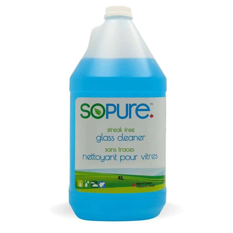Glass Cleaner, 4L Bottle, 4/Box – M&B